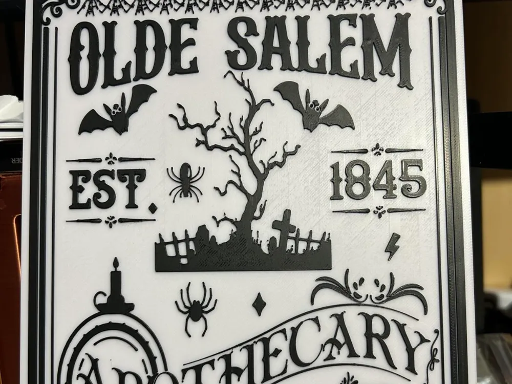 old salem apothecary by c.c.c. - MakerWorld