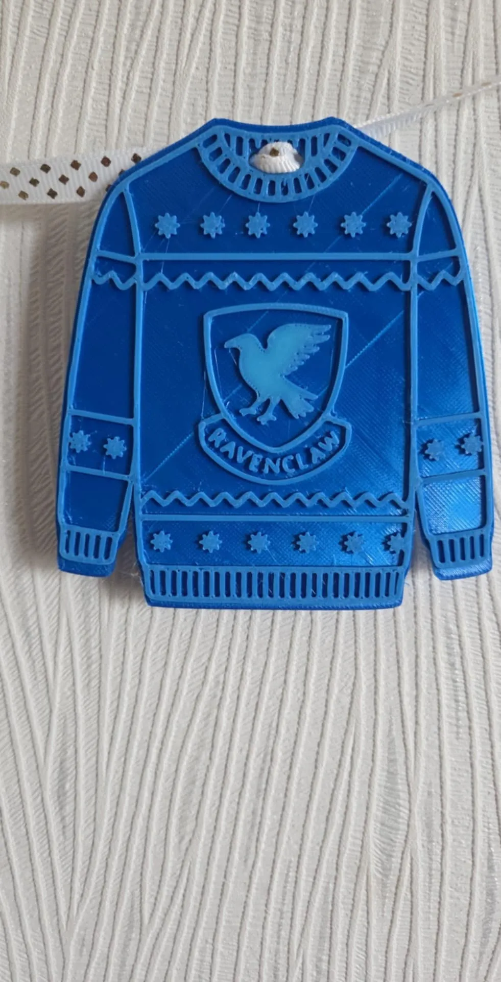Harry Potter Christmas Jumper Bunting - Ravenclaw - Free 3D Print Model ...
