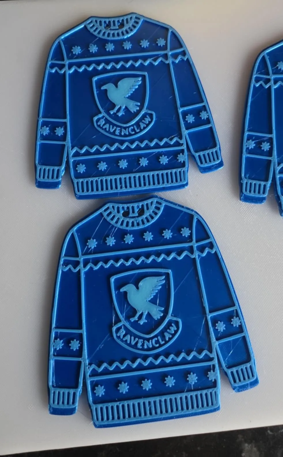 Harry Potter Christmas Jumper Bunting - Ravenclaw - Free 3D Print Model ...