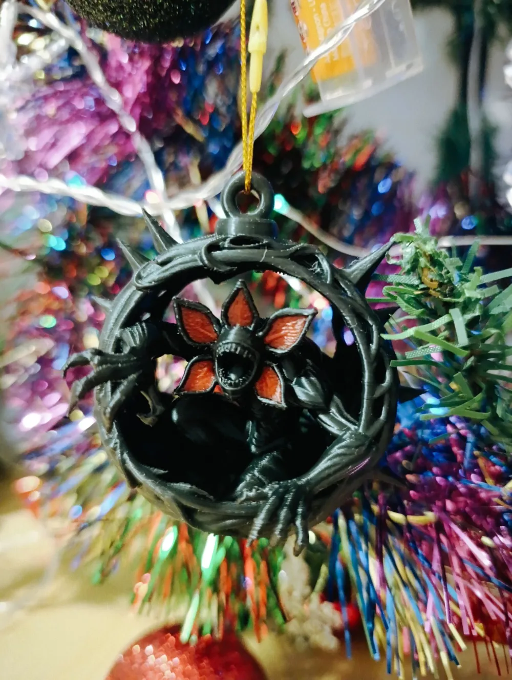 Demogorgon Christmas Ornament - Stranger Things - Free 3D Print Model ...
