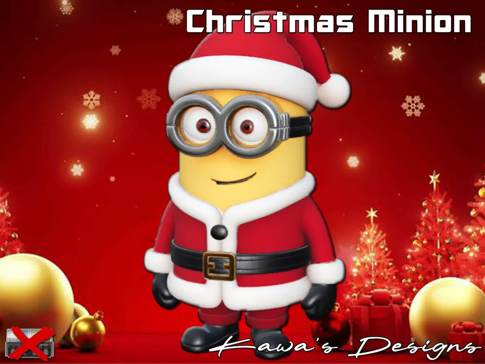Christmas Minion - Free 3D Print Model - MakerWorld