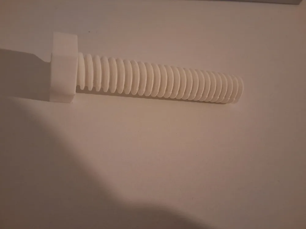 20x4 trapezoidal thread screw for dishwasher - Free 3D Print Model ...