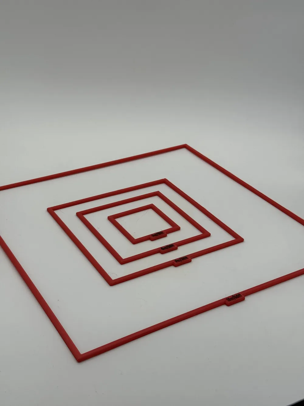 DnD Spell Range Squares – 10ft to 60ft - Free 3D Print Model - MakerWorld