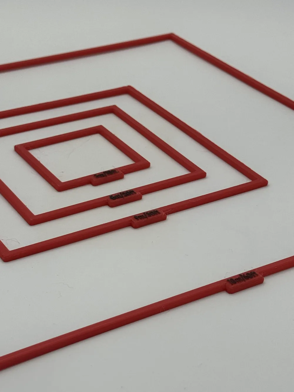 DnD Spell Range Squares – 10ft to 60ft - Free 3D Print Model - MakerWorld