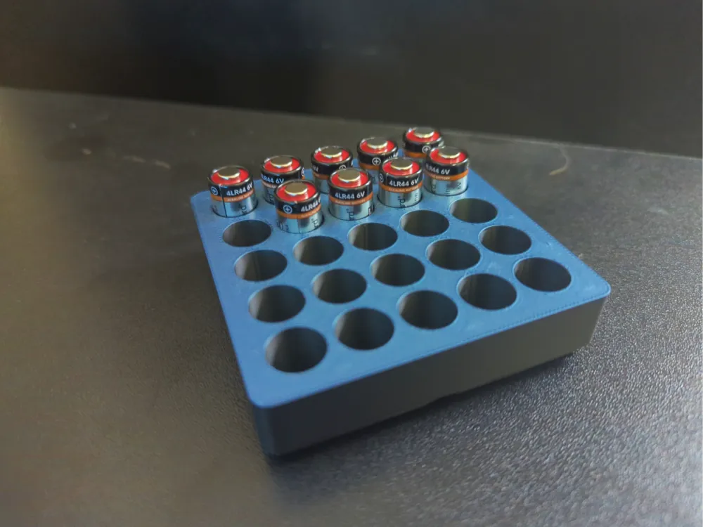 Simple Gridfinity 4LR44 Battery Organizer by Jaing - MakerWorld