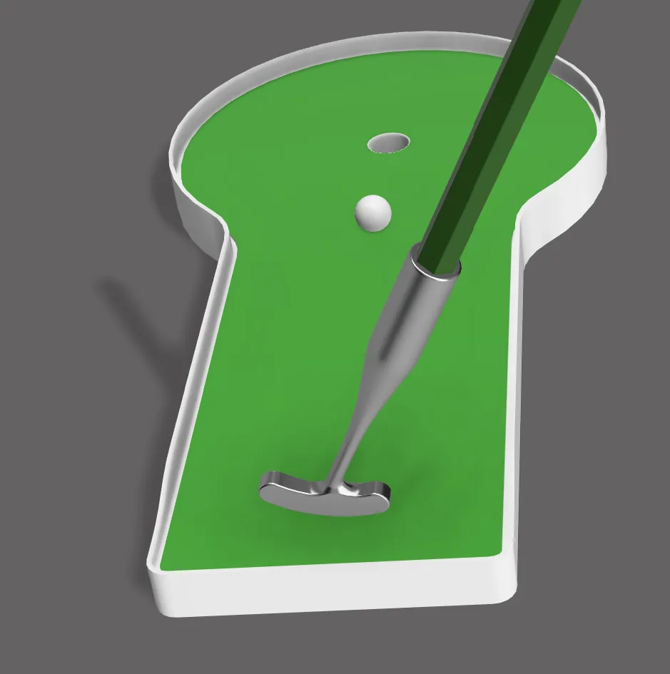 Office Desktop Golf Minigolf By Halild Makerworld