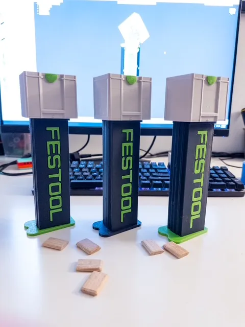 Festool Domino Dispenser DDS530 - Free 3D Print Model - MakerWorld