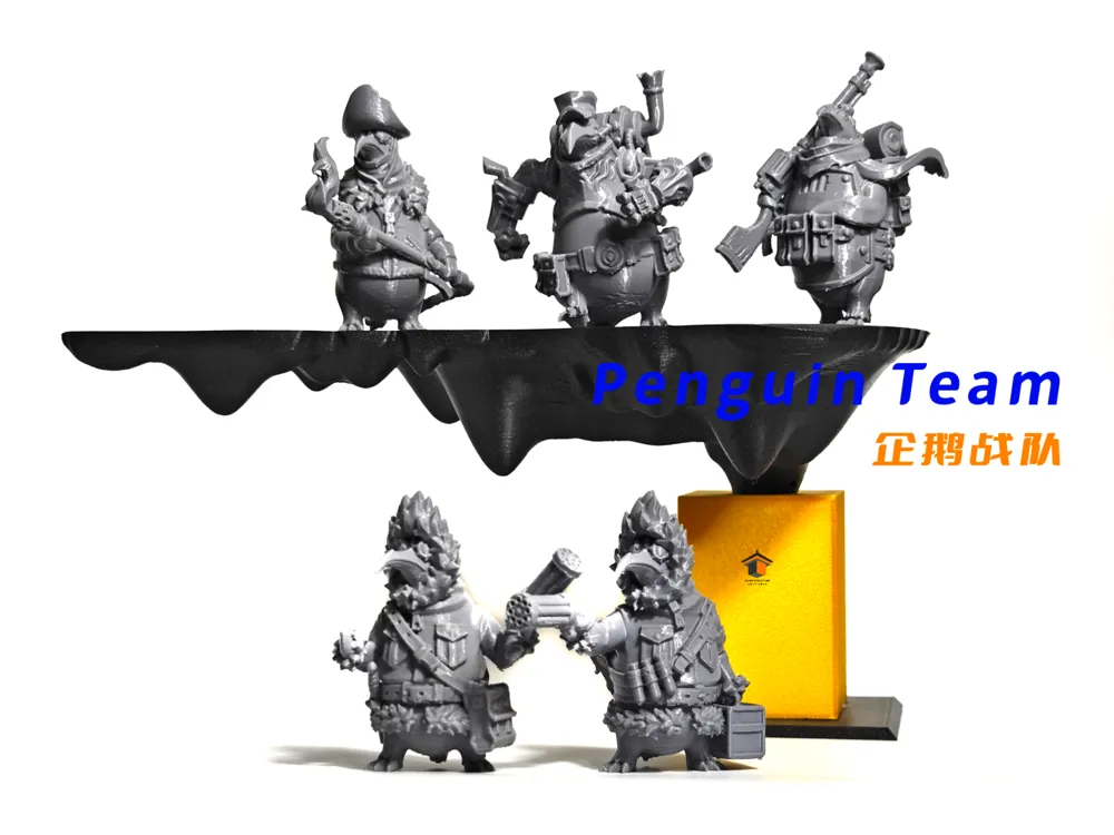 Penguin Squad - Mech Armor by Jiyan Structure - MakerWorld