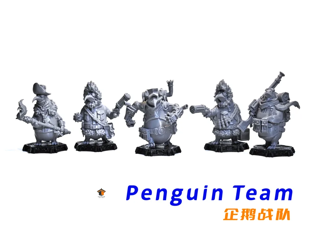 Penguin Squad - Mech Armor by Jiyan Structure - MakerWorld
