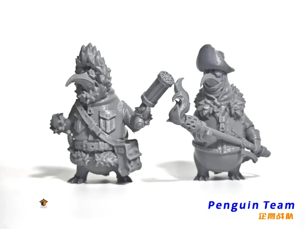 Penguin Squad - Mech Armor by Jiyan Structure - MakerWorld