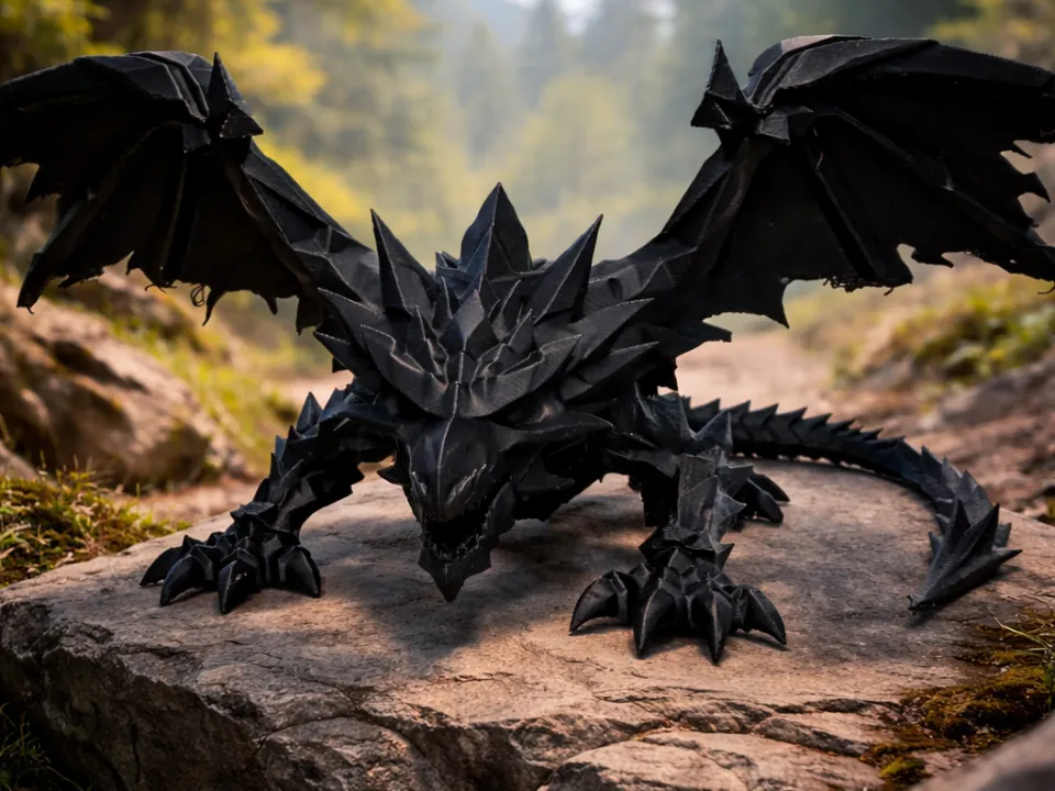 Drache Dragon - Free 3D Print Model - MakerWorld