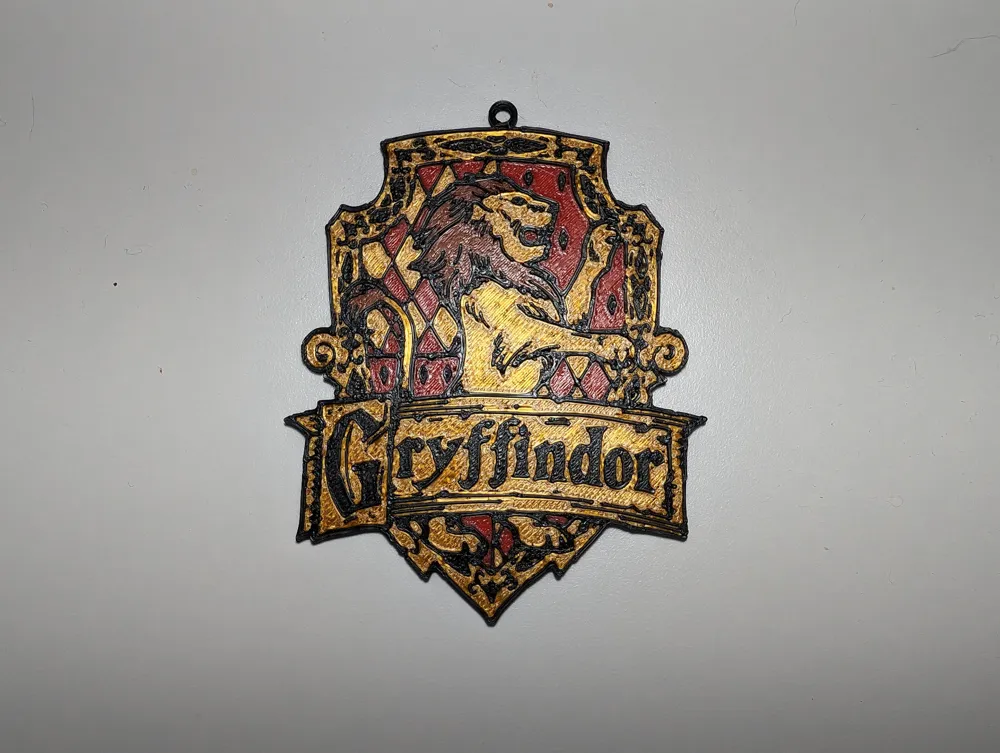 Gryffindor Harry Potter ornaments / pendants Remixed by craigandrews ...