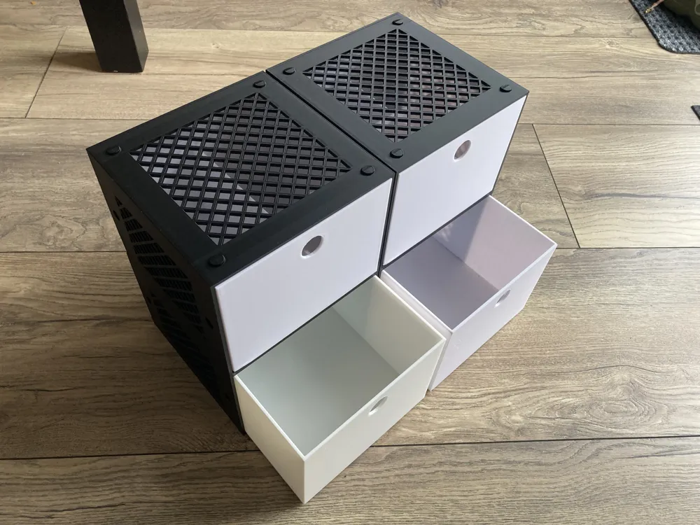 Modular Drawer System without Gridfinity by Oliver MakerWorld: Download ...