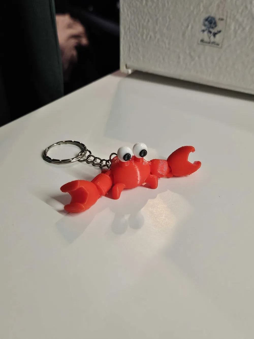 Articulated Crab Funny Keychain - Free 3D Print Model - MakerWorld