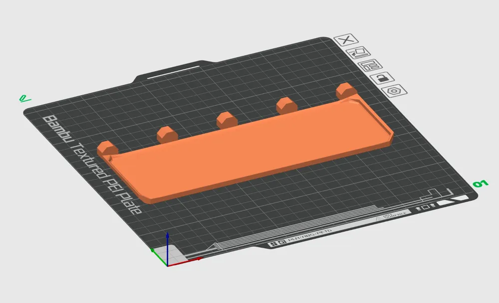 9 Multiholes, Push-Fit Shelf | Multiboard Remixed by 3DNett - MakerWorld