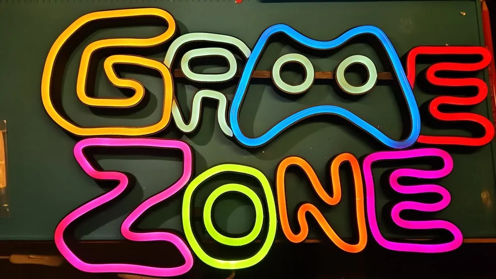 A great GAME ZONE neon sign by PantheraSyv - MakerWorld