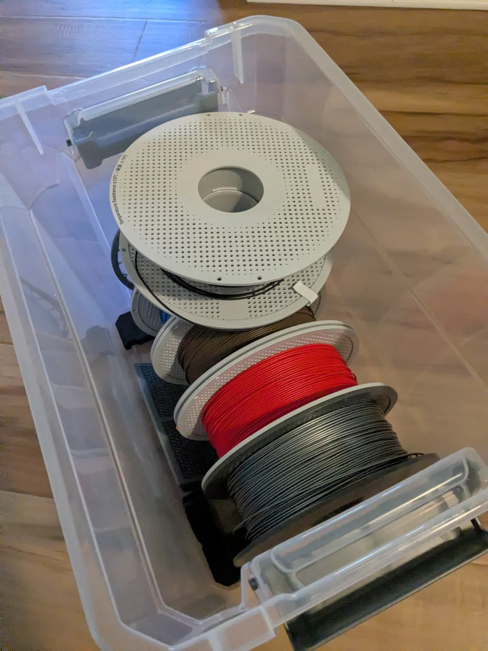 Custom Spool Storage (5-7 Spools) - Free 3D Print Model - MakerWorld