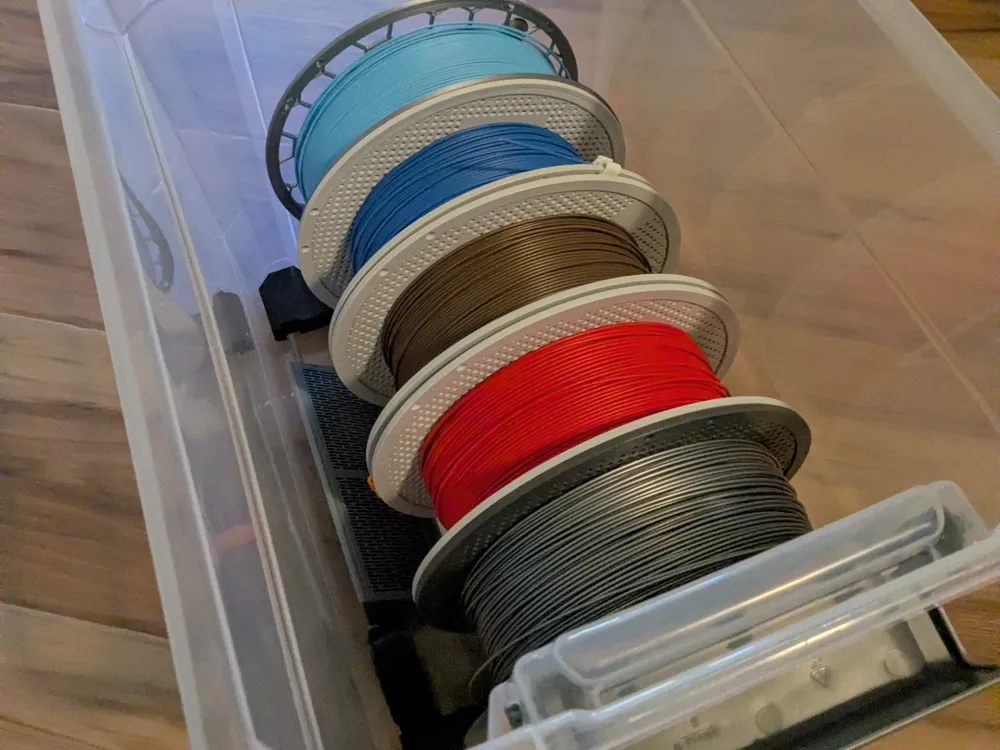 Custom Spool Storage (5-7 Spools) - Free 3D Print Model - MakerWorld