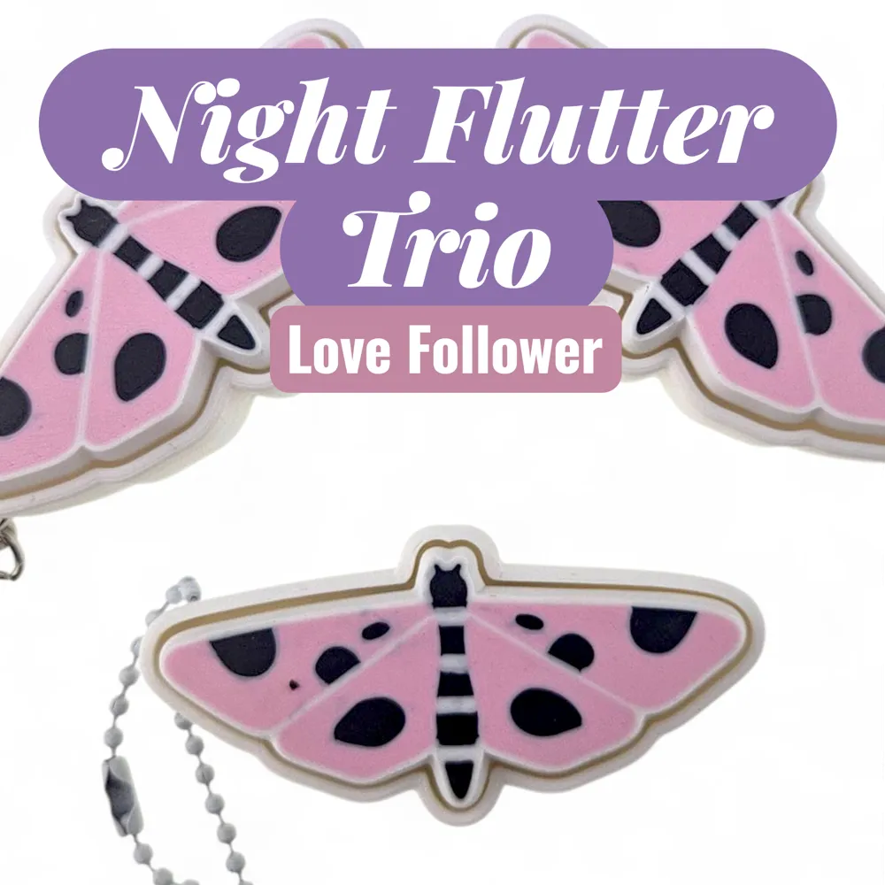 Adorable Moths Clickers - Interactive Keychains - Free 3D Print Model ...