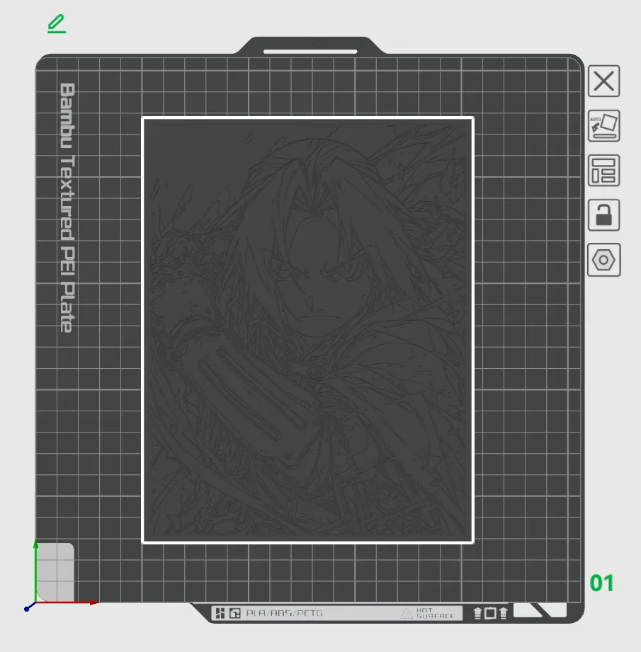 HueForge – Edward Elric - Free 3D Print Model - MakerWorld