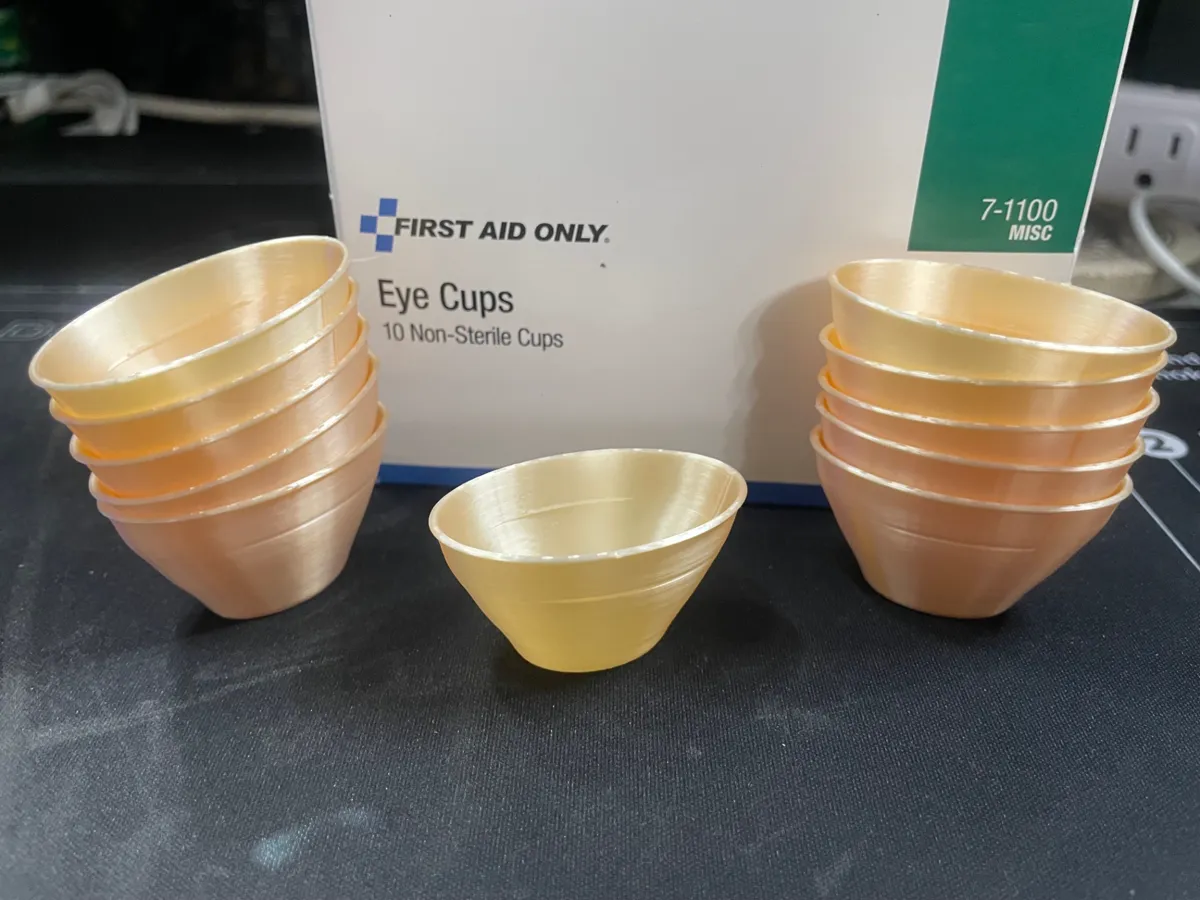 Disposable or Reusable First Aid Eye Cup - Free 3D Print Model - MakerWorld
