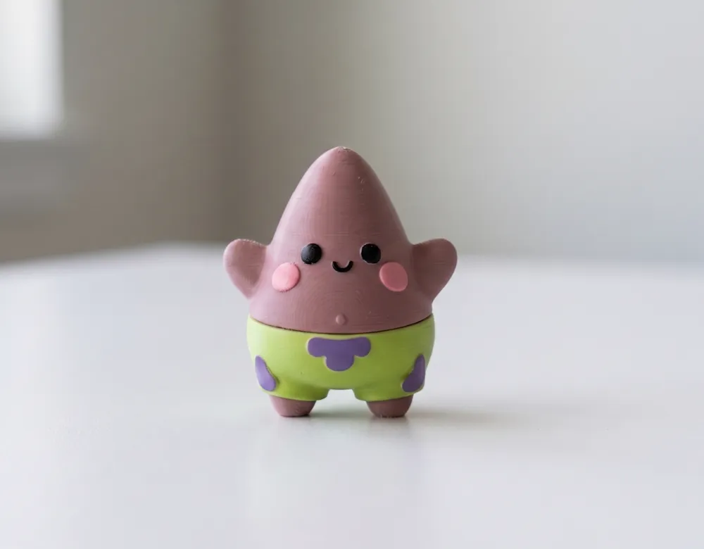 Juguete chibi de Bob Esponja, Patricio y Calamardo - Modelo de ...