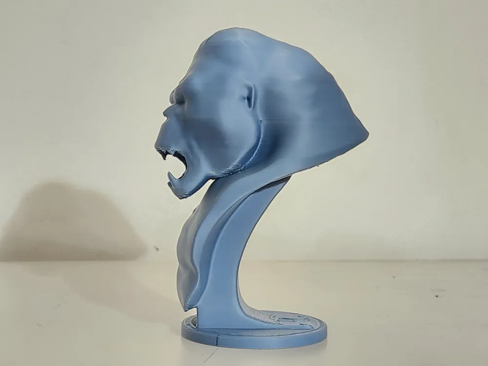 Angry Gorilla bust by dubmehard MakerWorld: Download Free 3D Models