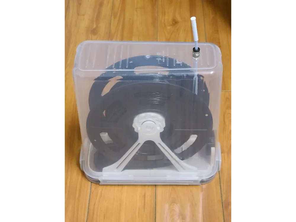 A1 Mini Drybox Filament Auto-Retract Spool Holder Remixed by Seedeeze ...