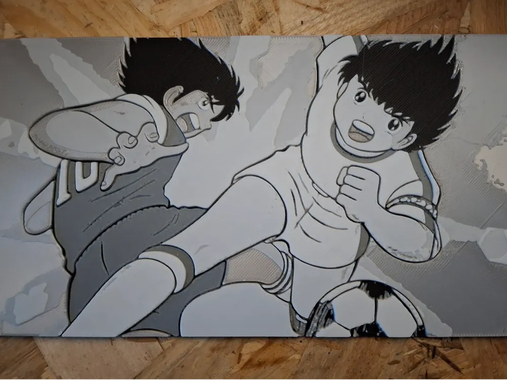 Captain Tsubasa - Free 3D Print Model - MakerWorld