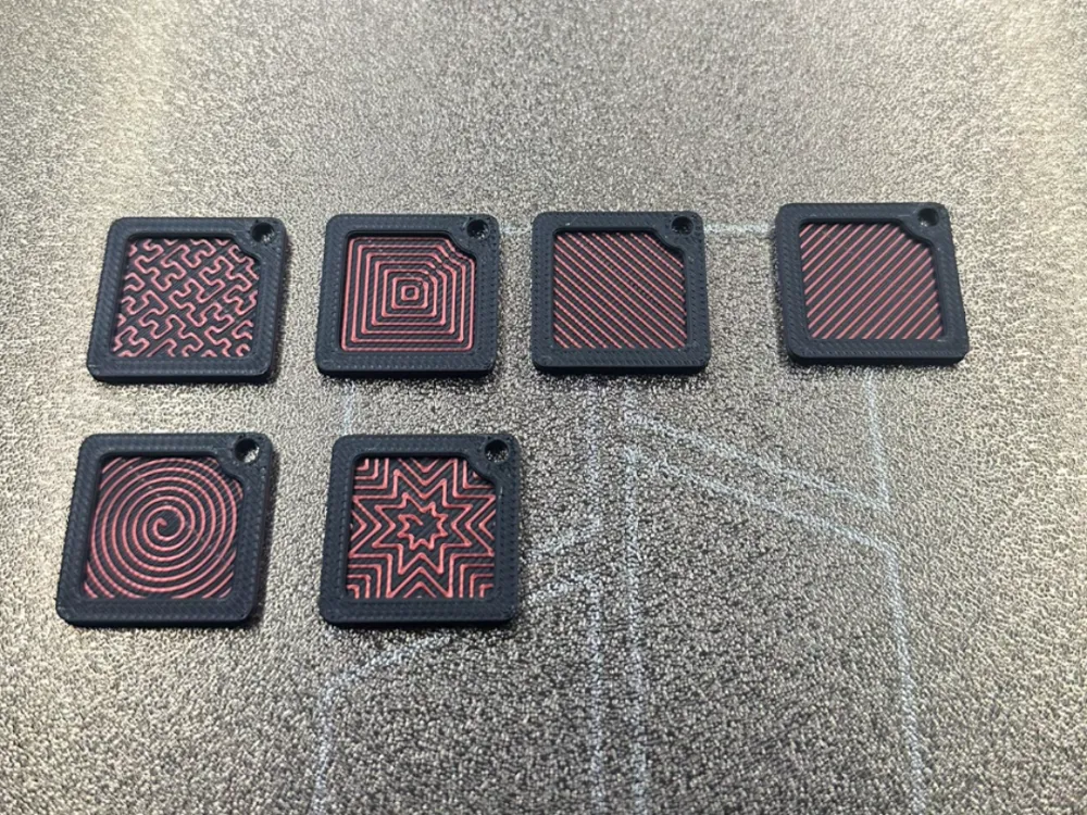 Top Surface Pattern Swatches - Free 3D Print Model - MakerWorld