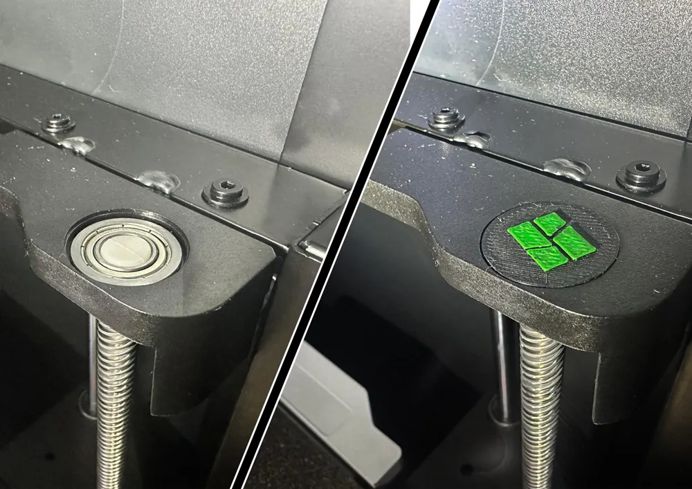 Z-Axis Rod Dust Cap P1P, P1S, X1, X1C by Štístkáč - MakerWorld