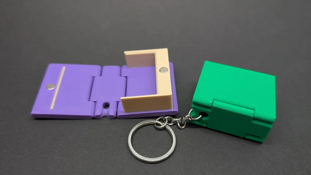 Book keychain - Free 3D Print Model - MakerWorld