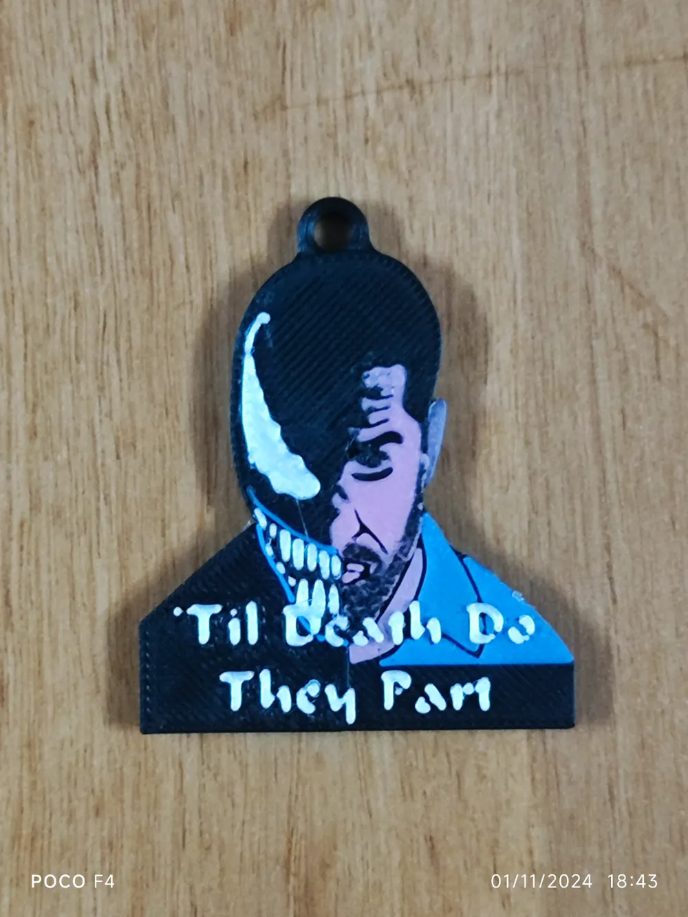 Venom Keychain by Grxmix - MakerWorld