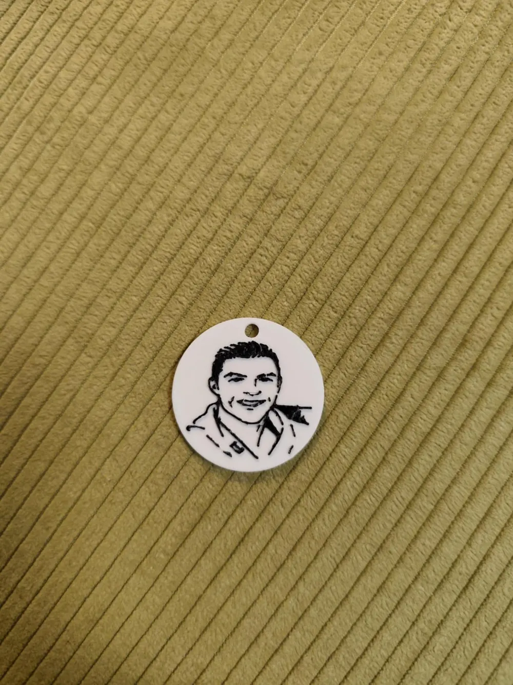 Cristiano Ronaldo Meme Keychain - Free 3D Print Model - MakerWorld