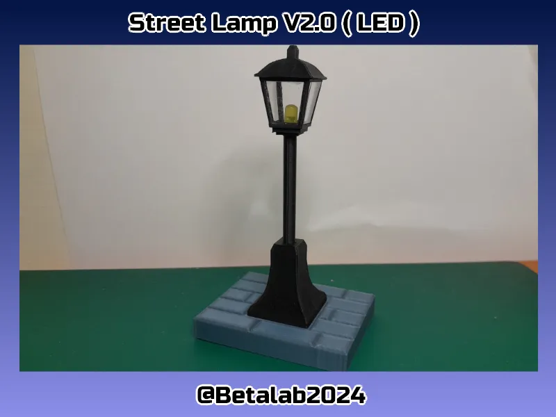 Street Lamp V2 by Betalab2024 - MakerWorld