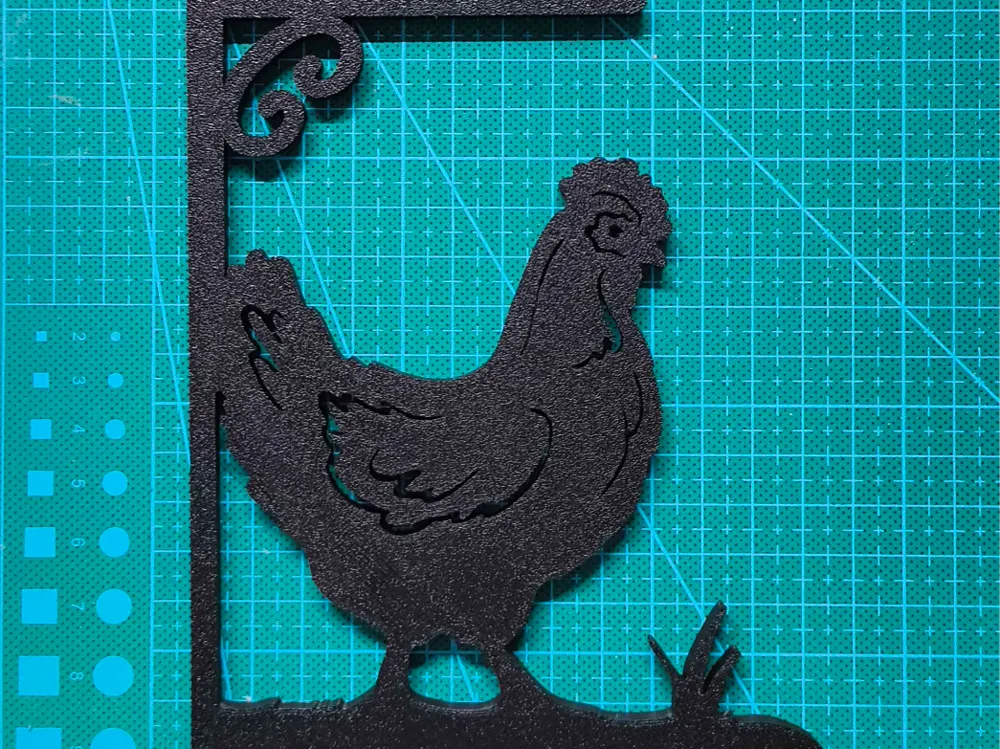 Chicken Coop Sign by Barry - MakerWorld