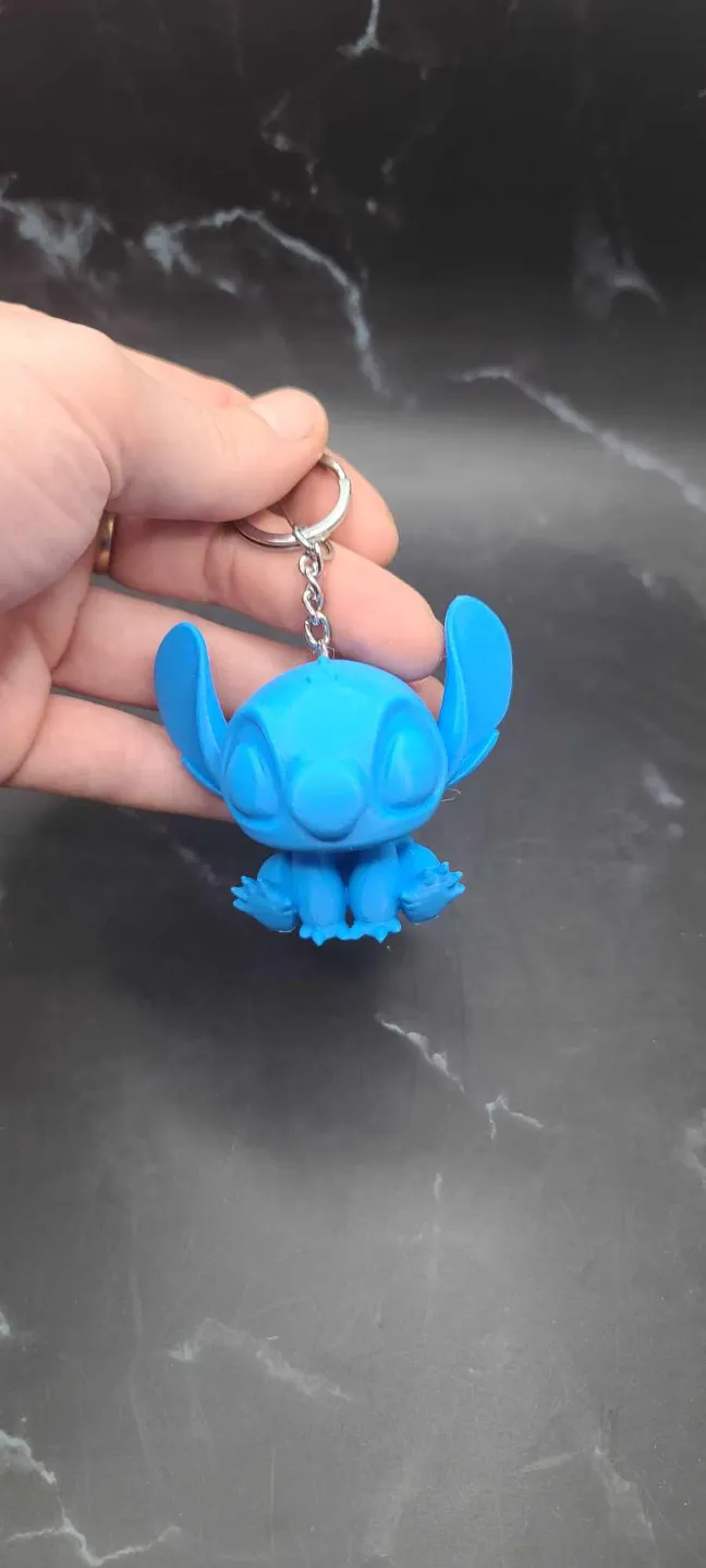 Stitch Keychain by KenPrint3DMakerWorld: Download Free 3D Models