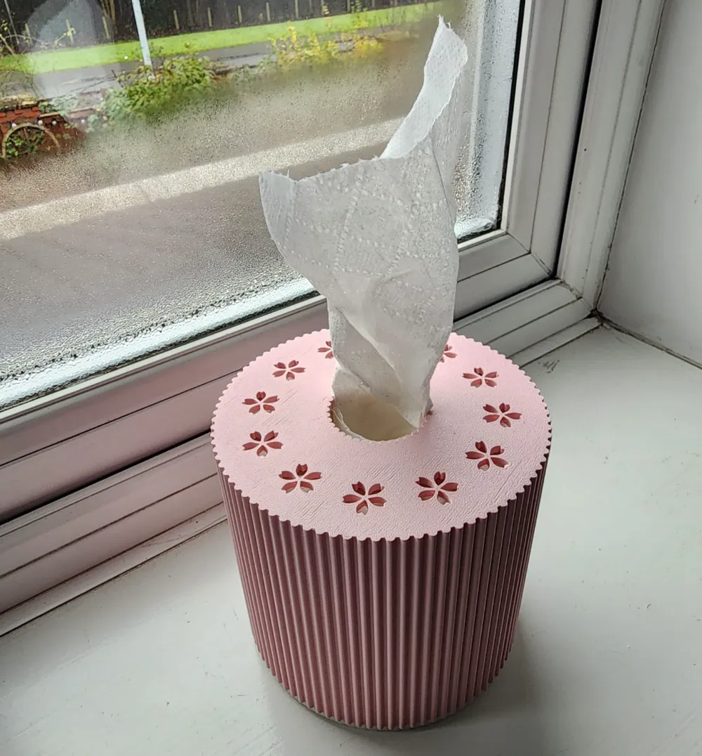 Cherry Blossom Sakura Japan Roll Paper Holder by Adventuredust - MakerWorld