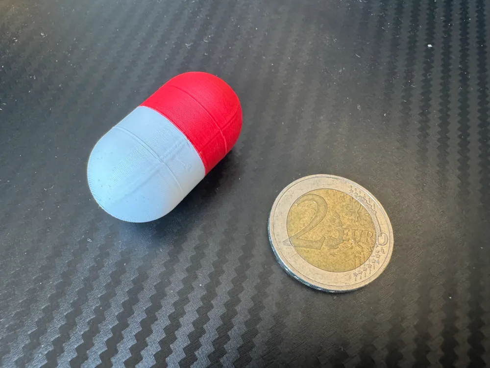 Chill Pill Magnet Fidget by sysless - MakerWorld