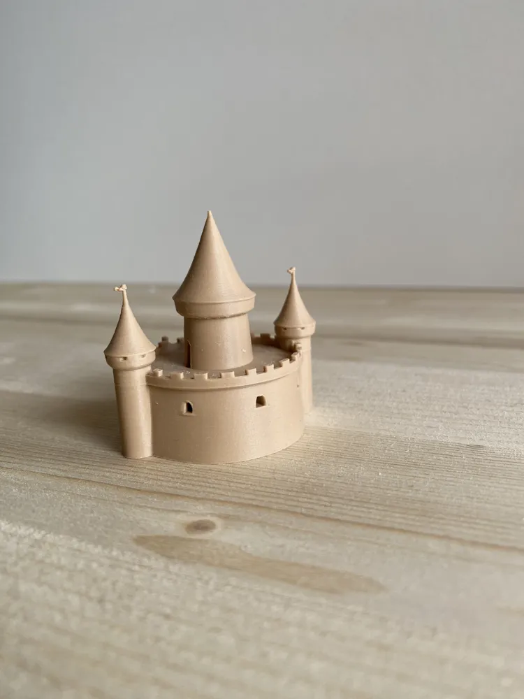 Round Castle - Free 3D Print Model - MakerWorld