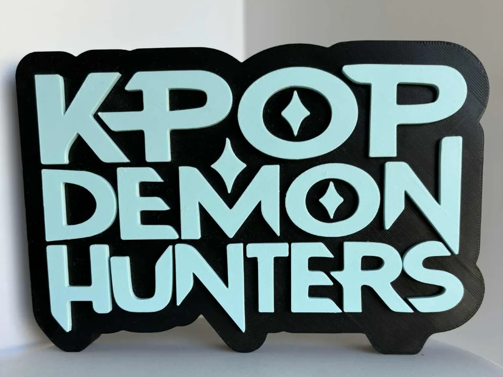 logo K-pop Demon Hunter by AD Impression 3D MakerWorld: Download Free ...