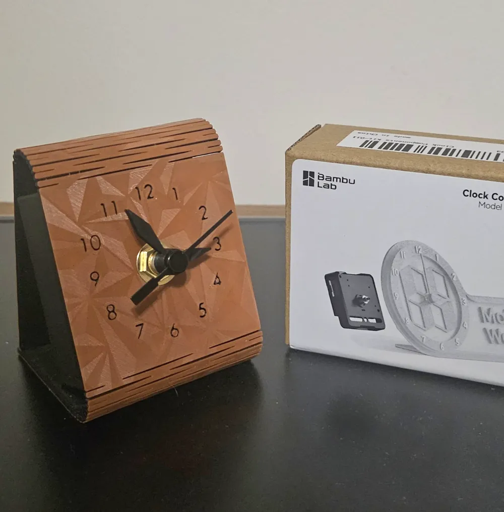 kit 011 desk clock live hinge by Mimi home decoration - MakerWorld