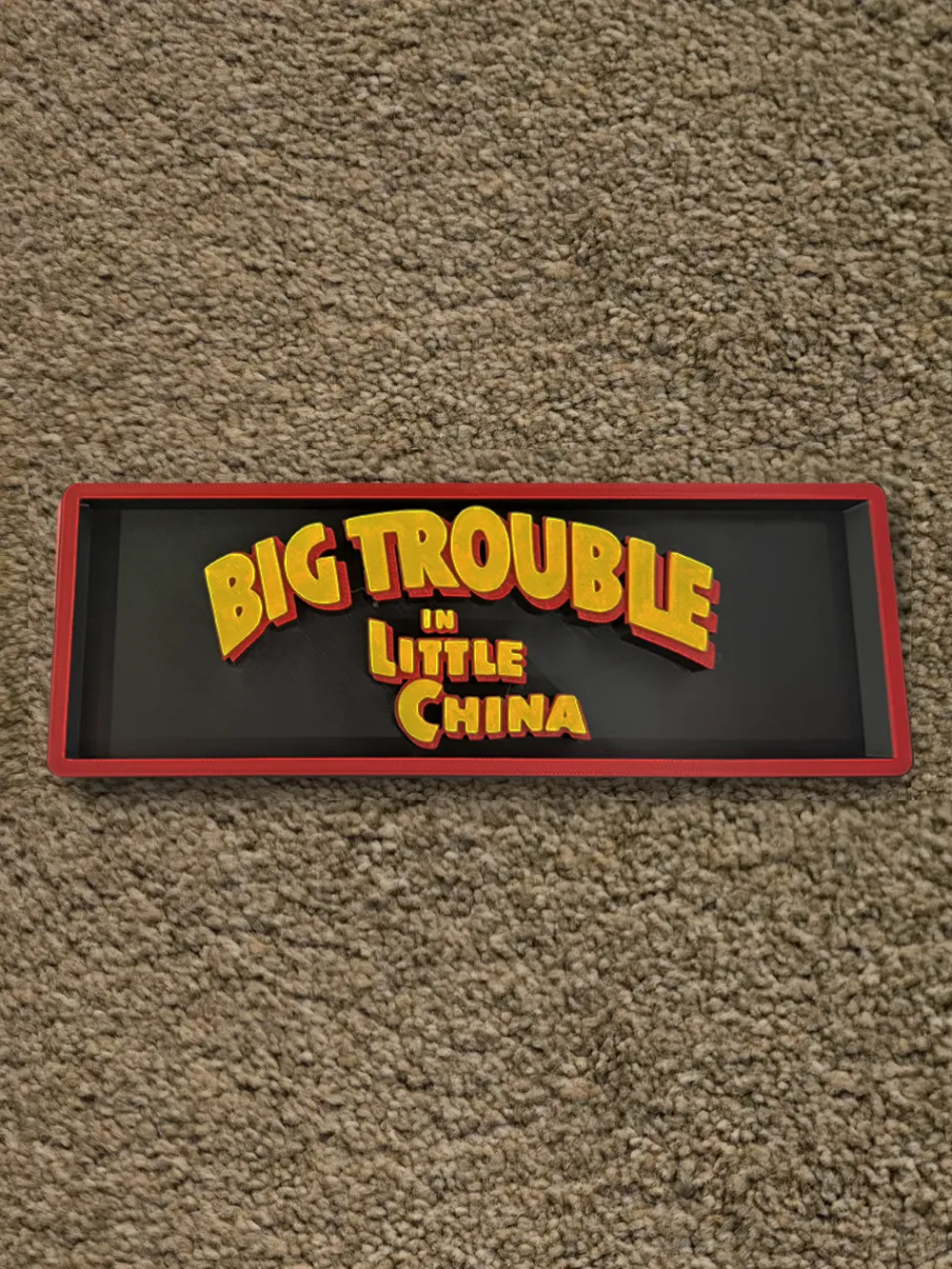 Big Trouble In Little China Cinema Film Room Sign - Free 3D Print Model ...