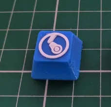 Steam keycap - Free 3D Print Model - MakerWorld