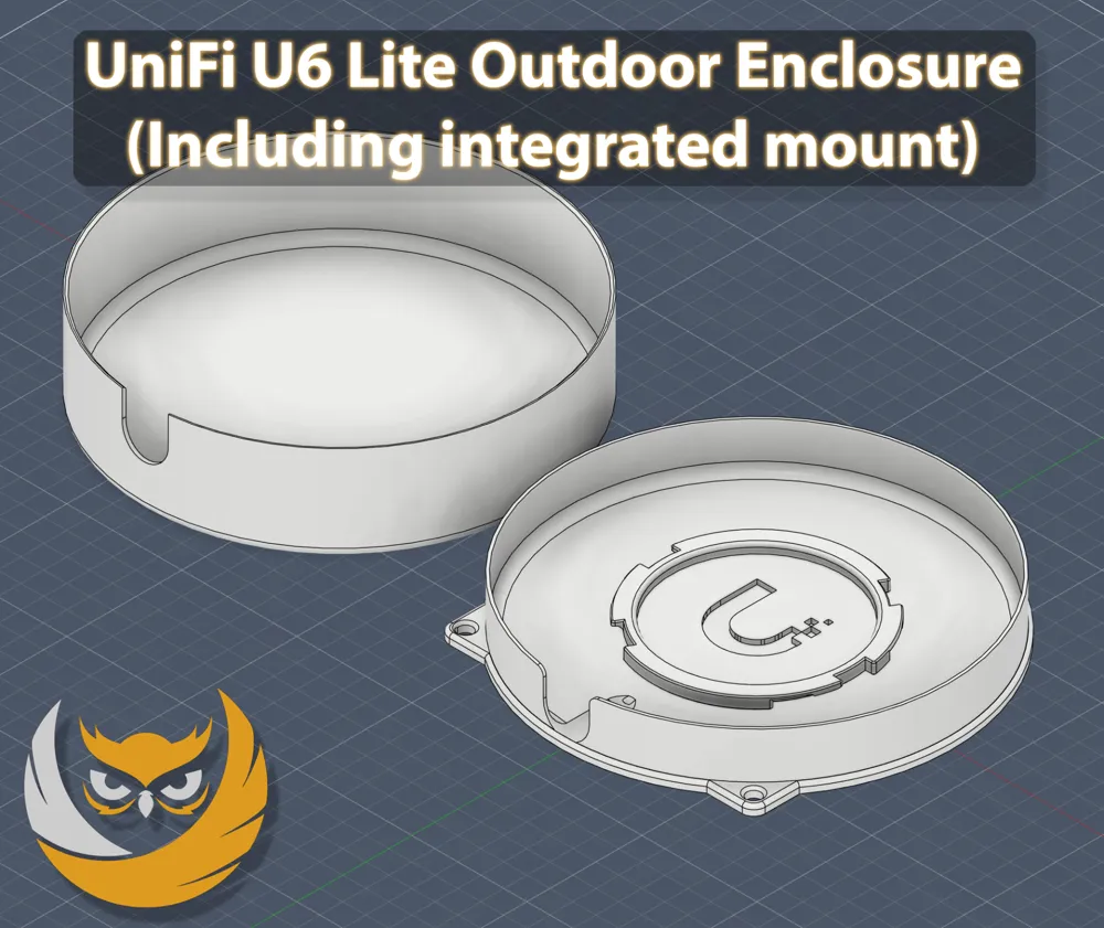 UniFi U6 Lite Outdoor Enclosure v2.0 by Master_Of_None - MakerWorld