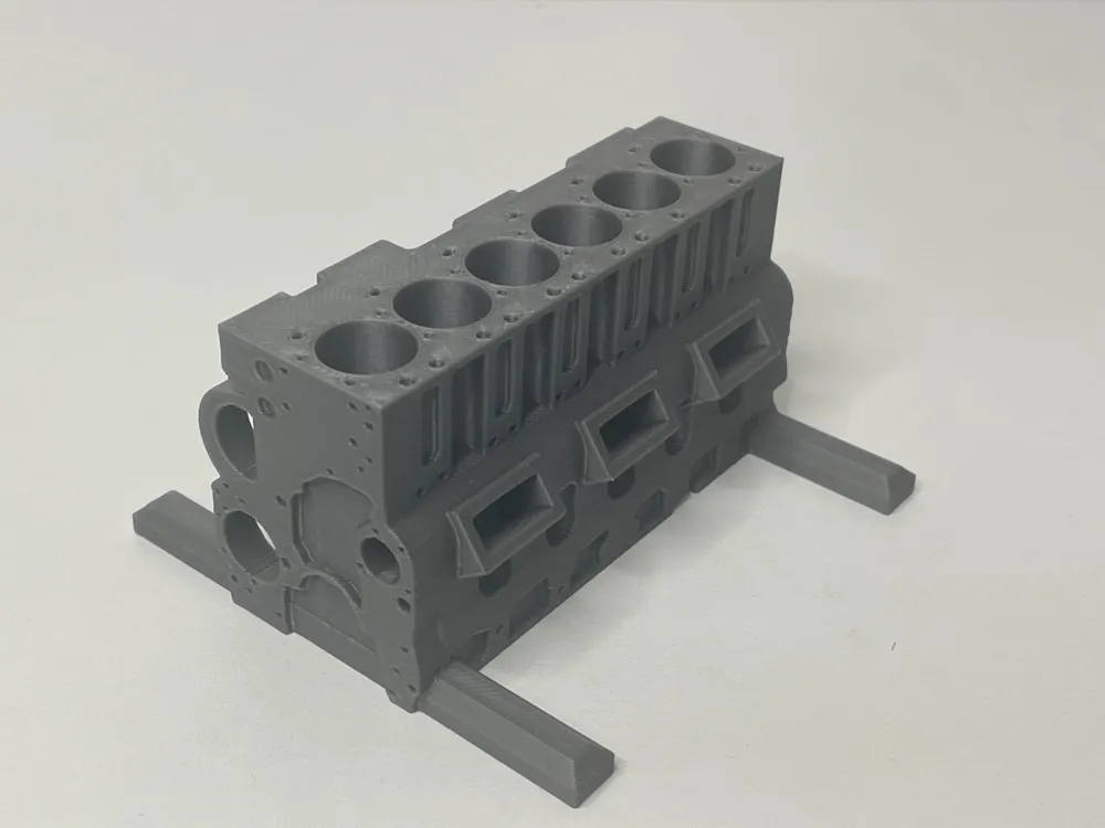 Inline Six-Cylinder Engine Pen Holder (USB, SD, microSD) by Stenly_G ...