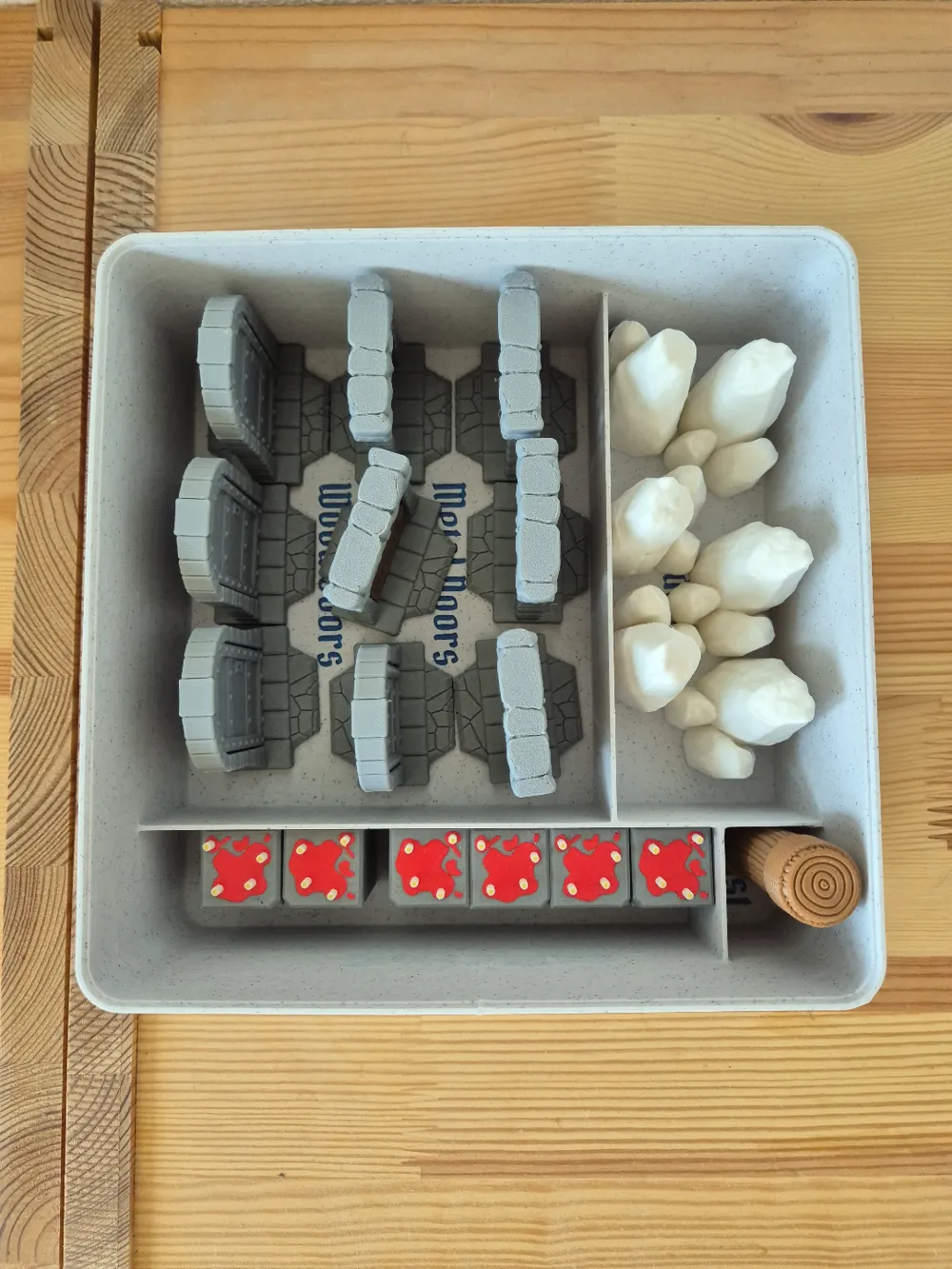 Frosthaven 3D Printed Terrain Stackable Storage by notafish - MakerWorld