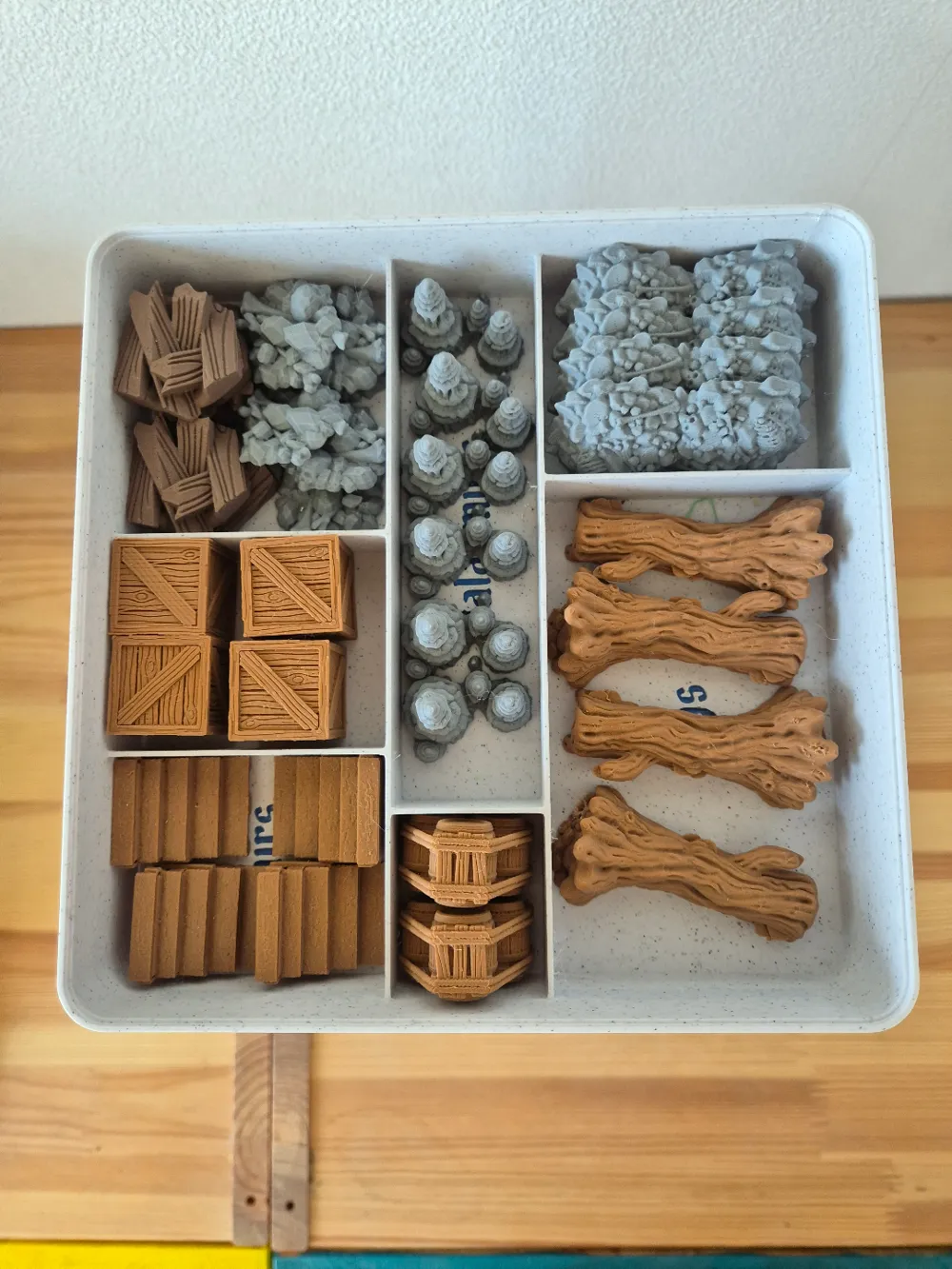 Frosthaven 3D Printed Terrain Stackable Storage by notafish - MakerWorld