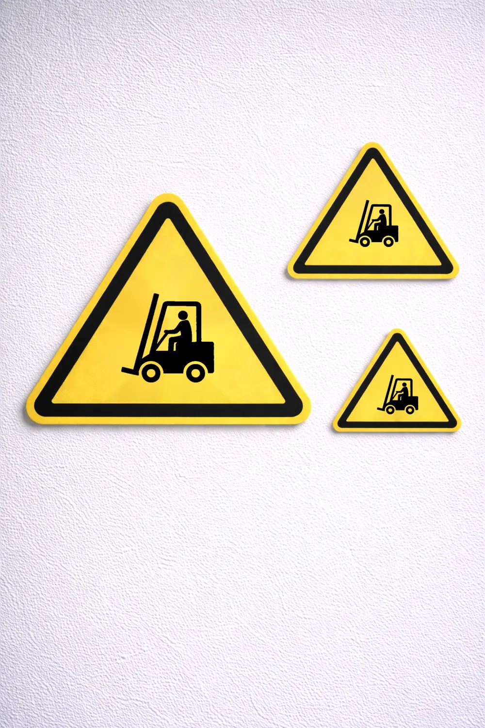 Warning sign "Industrial Trucks" - Free 3D Print Model - MakerWorld