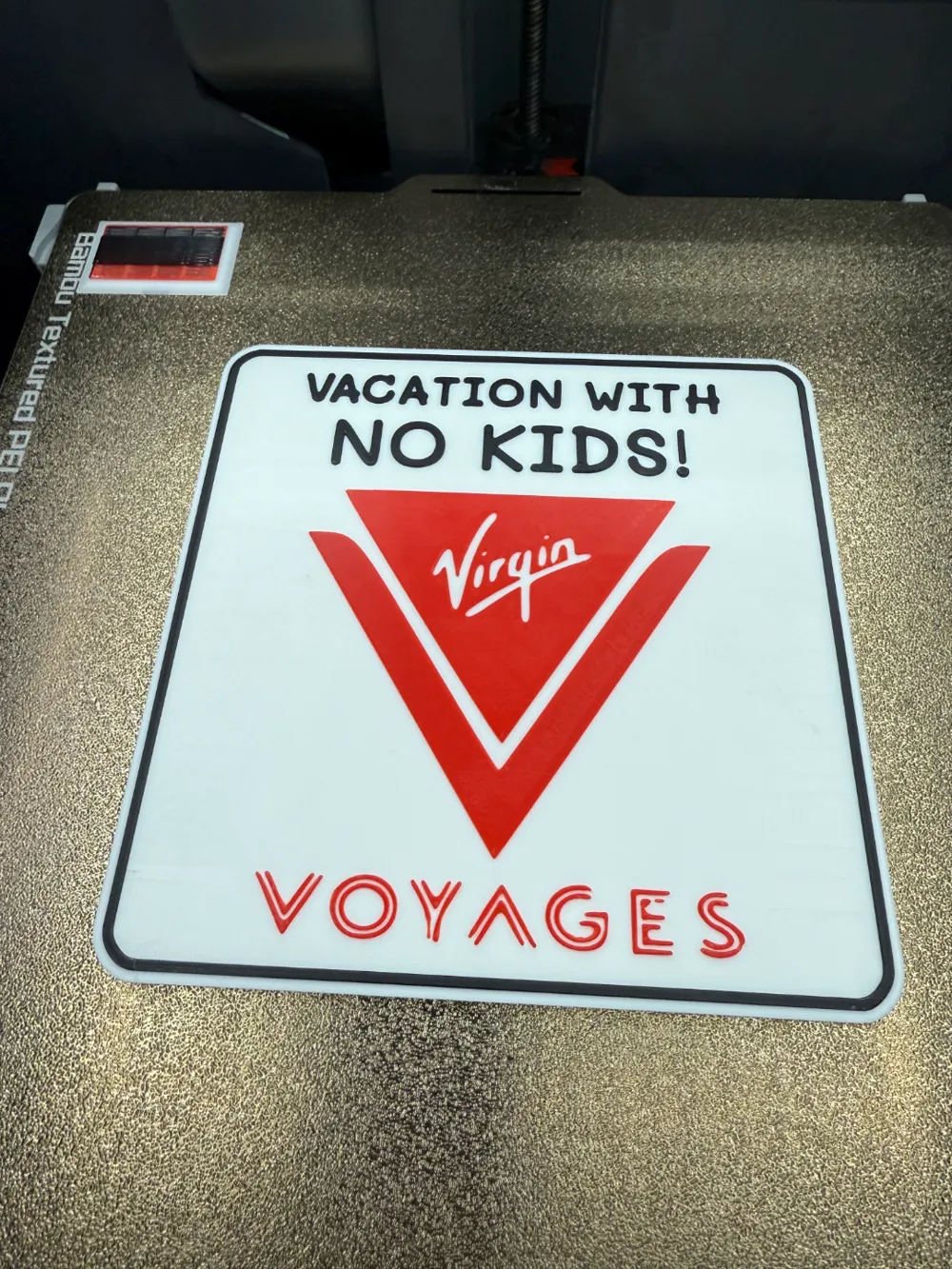 VACATION WITH NO KIDS VIRGIN VOYAGES DOOR SIGN by 3Dprinting4fun ...